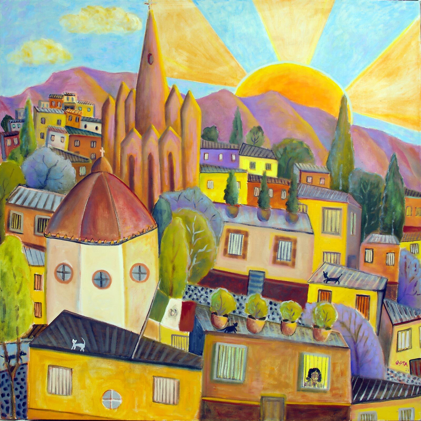 Oil Paintings - OSTA